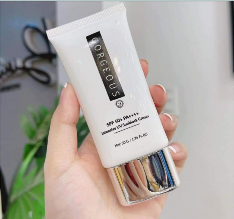 Kem chống nắng Gorgeous 100ml mua 2 tặng 1, từ 5 tính giá sỉ